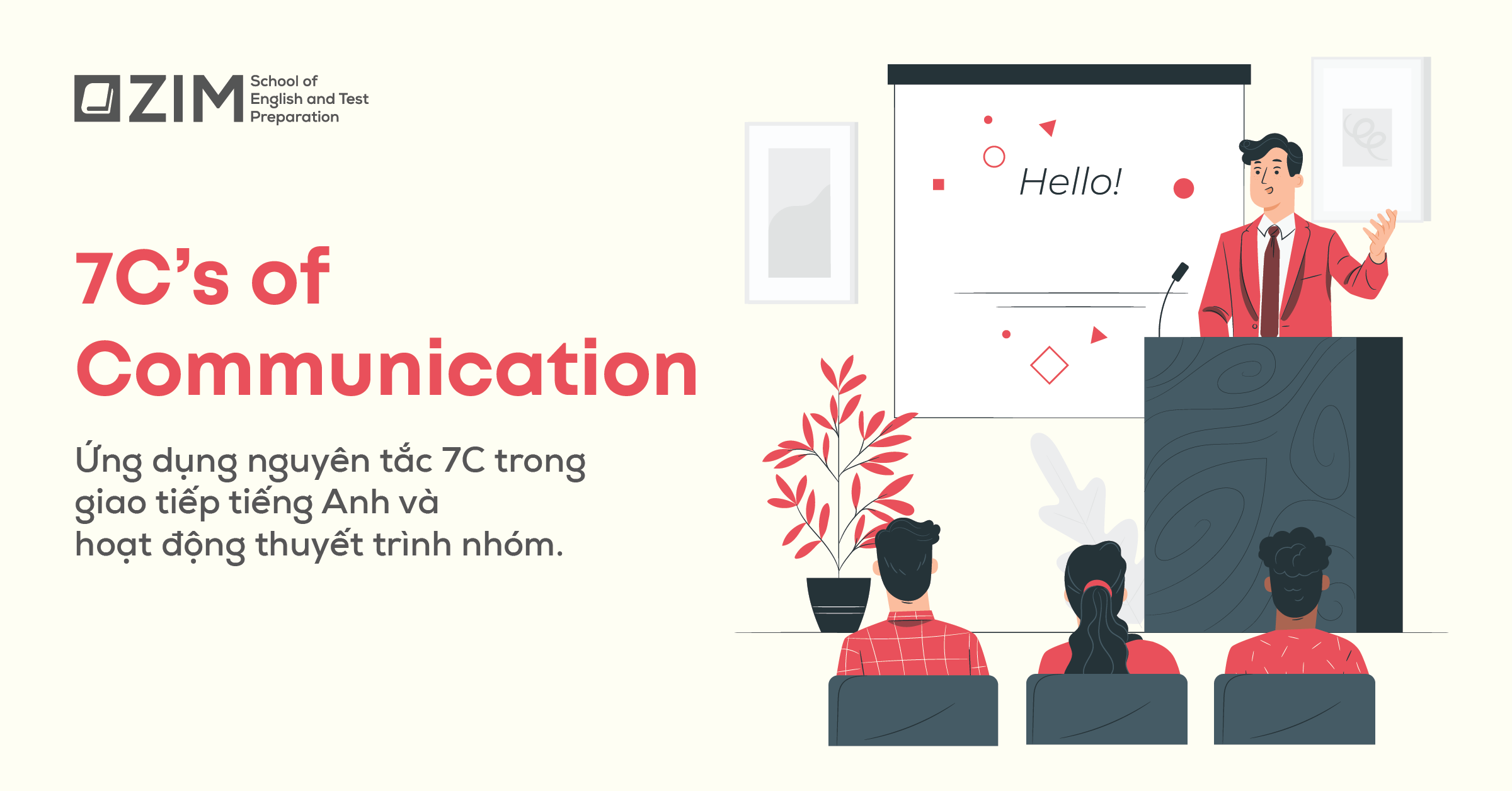 Ứng dụng nguyên tắc 7C trong giao tiếp tiếng Anh và hoạt động thuyết ...