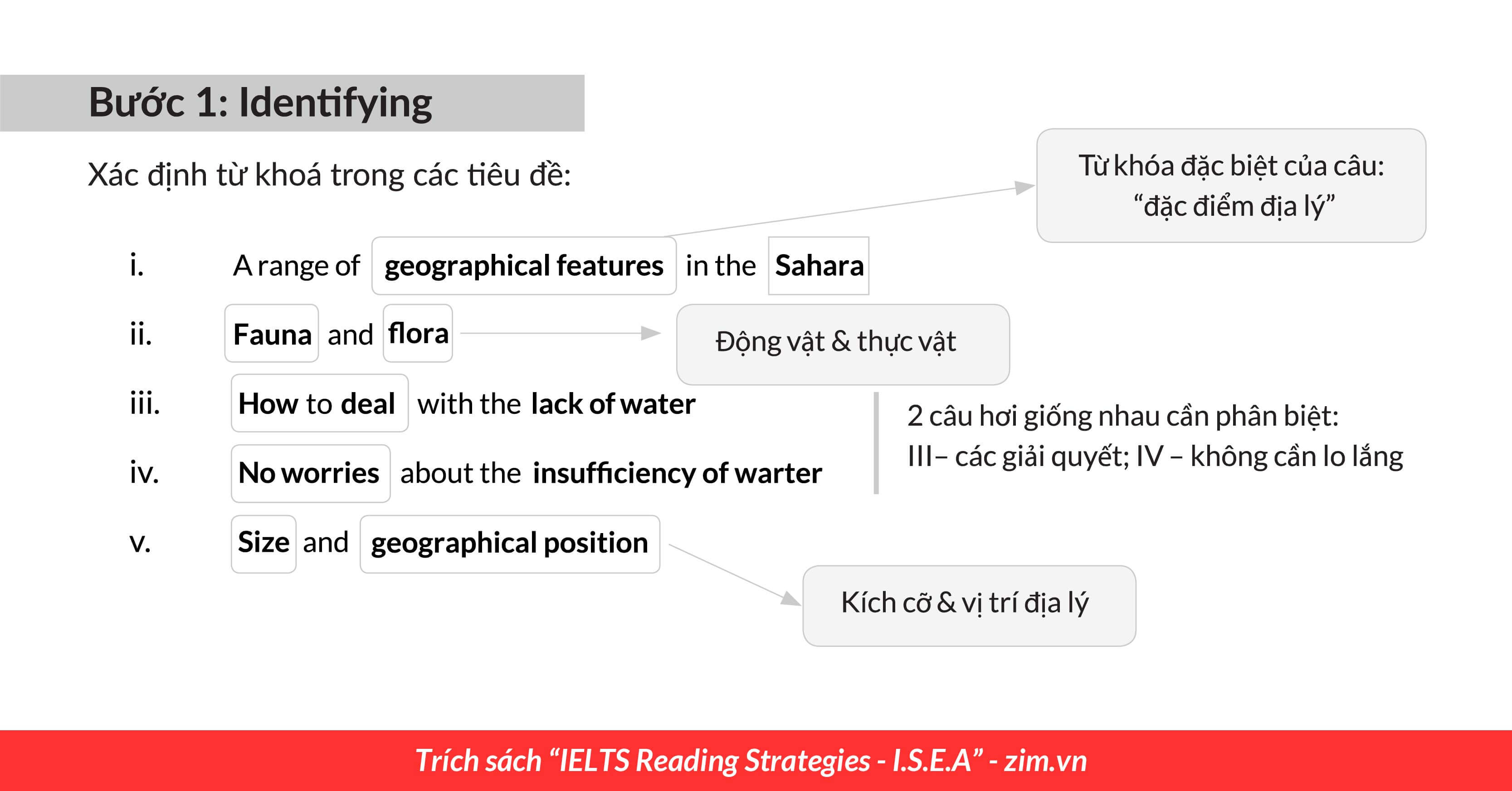 Cách làm bài Matching Headings trong IELTS Reading