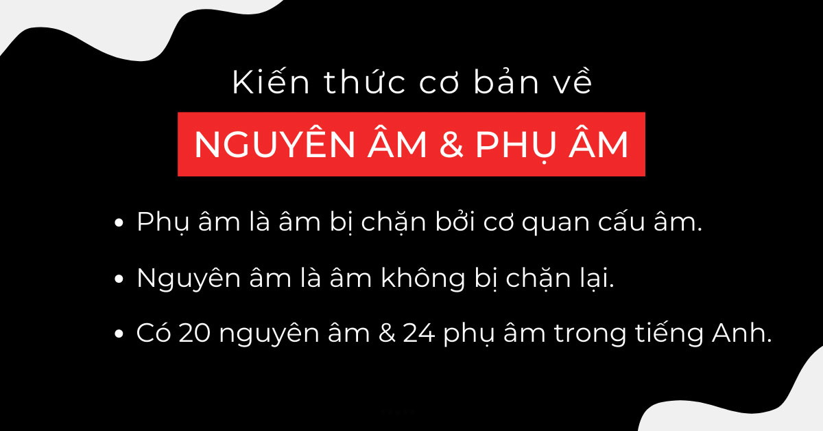 Toàn bộ kiến thức về nguyên âm và phụ âm trong tiếng Anh