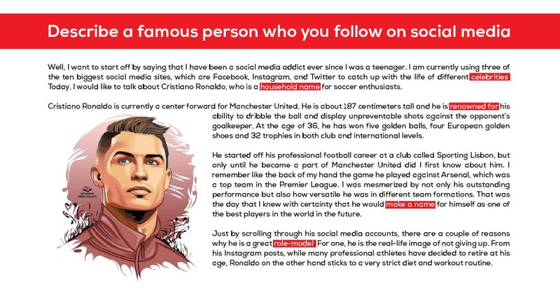 Describe a Famous Person: Question and Answer