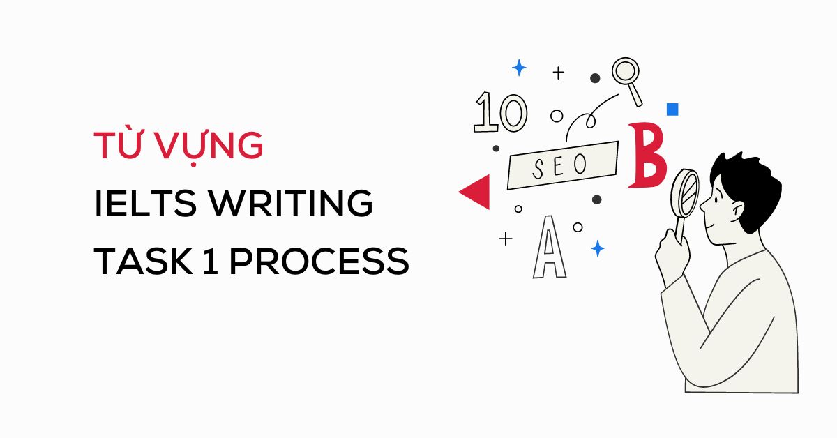 Các từ vựng IELTS Writing Task 1 Process | ZIM Academy