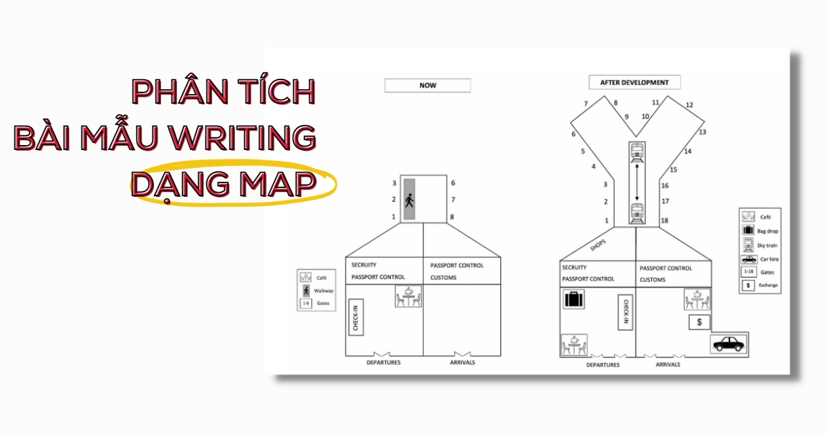 Bài mẫu Writing Task 1 dạng Map Band 9 | ZIM Academy