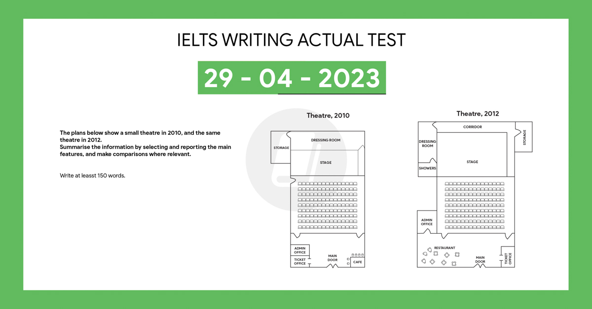 Giải đề IELTS Writing Task 1 và Task 2 ngày 29/04/2023