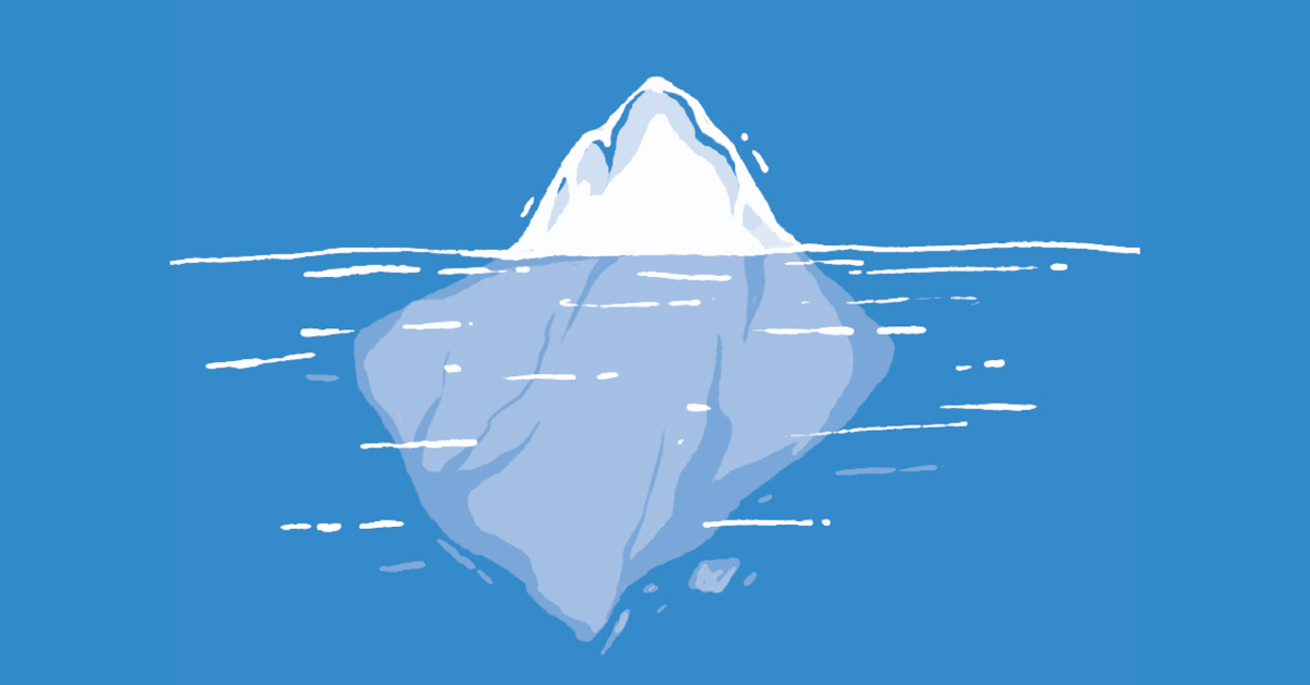 Tip of the iceberg nghĩa là gì? Cách dùng chi tiết và bài tập