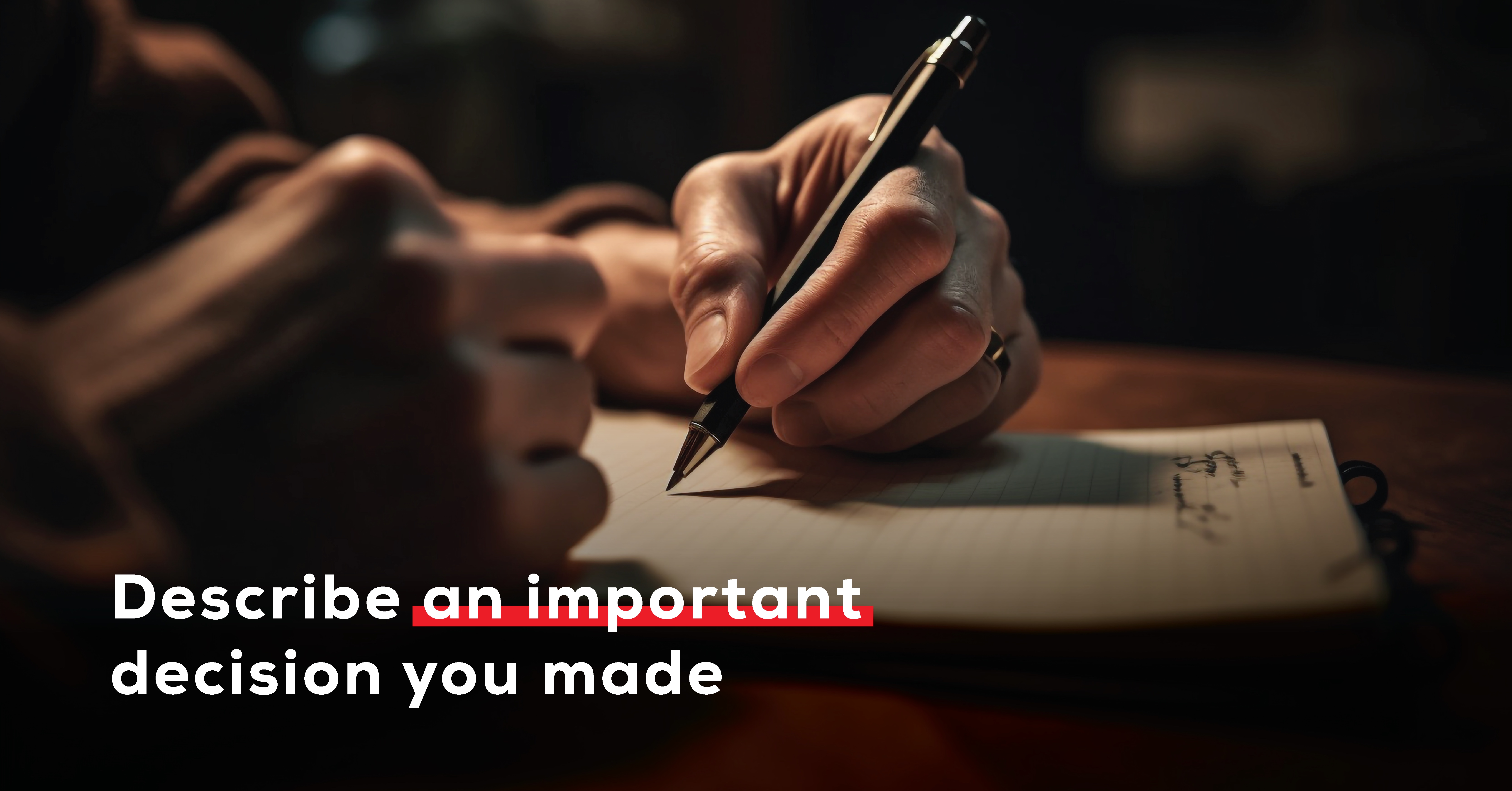 Bài mẫu Describe an important decision you made kèm từ vựng