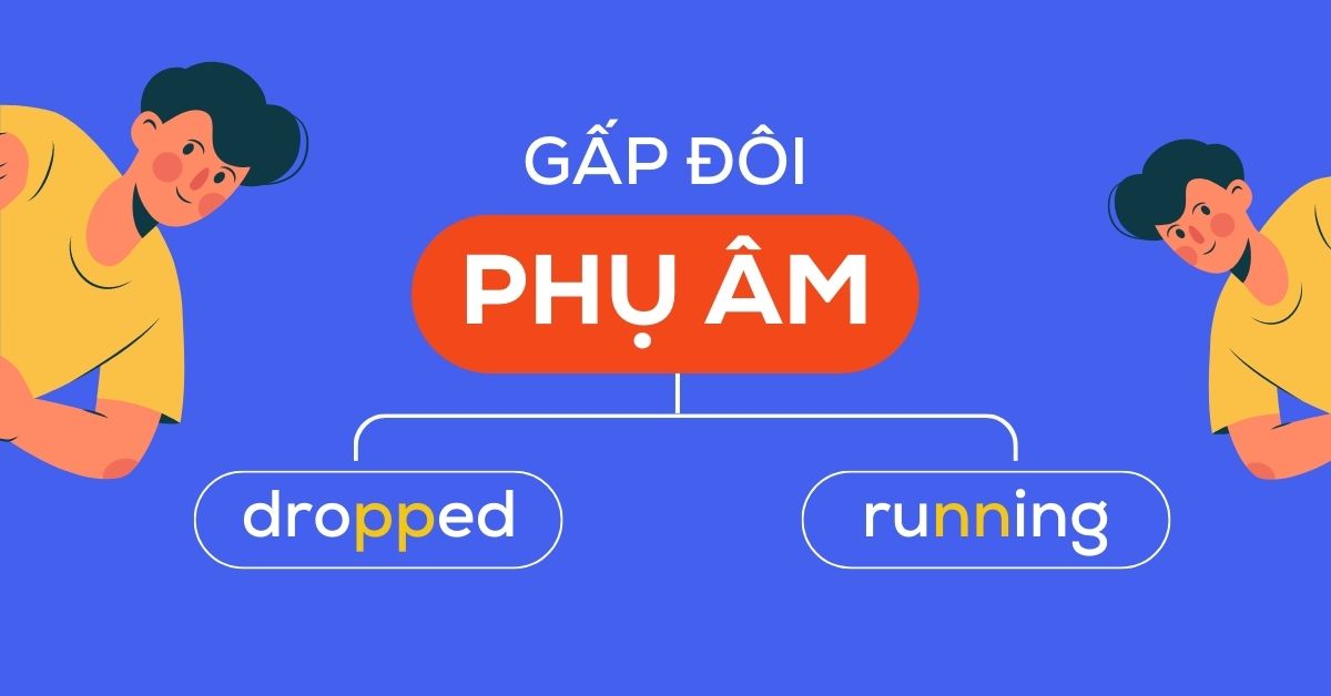 Quy tắc gấp đôi phụ âm cần nắm chắc - ZIM Academy