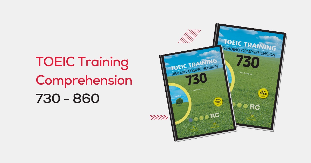 Sách TOEIC Training Comprehension 730 - 860 review