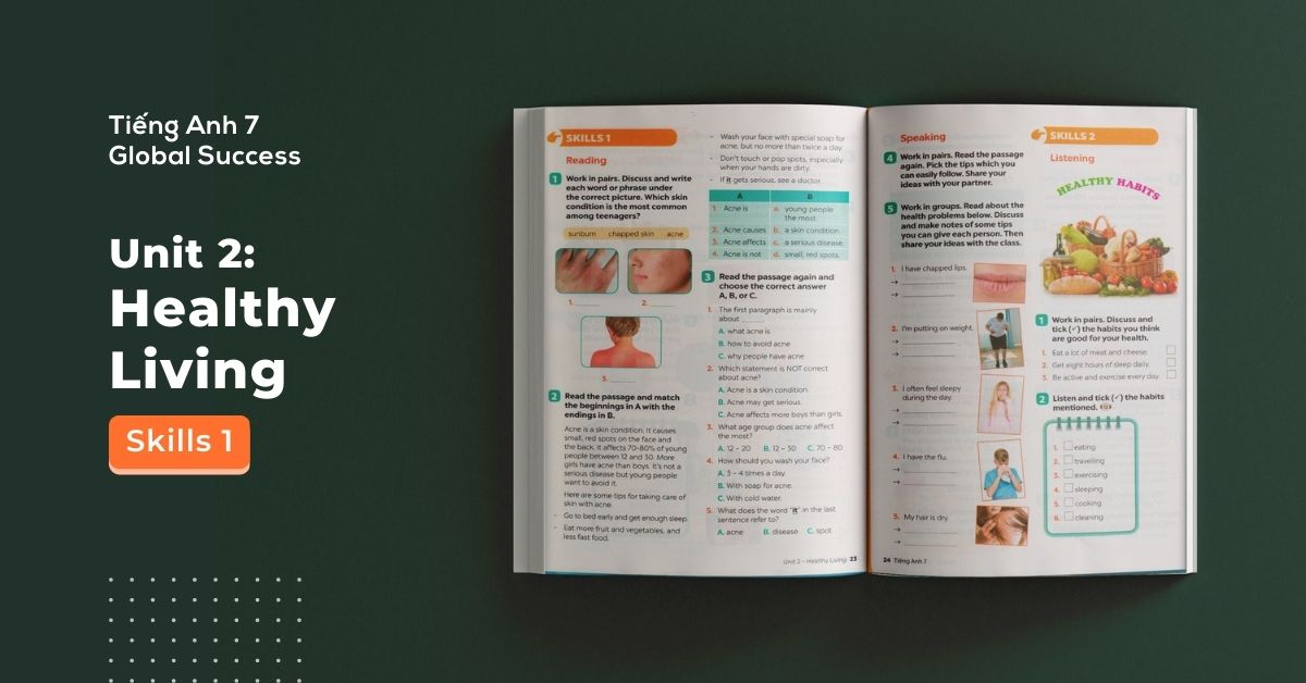 Tiếng Anh lớp 7 Unit 2: Skills 1 - Trang 23 - Global Success