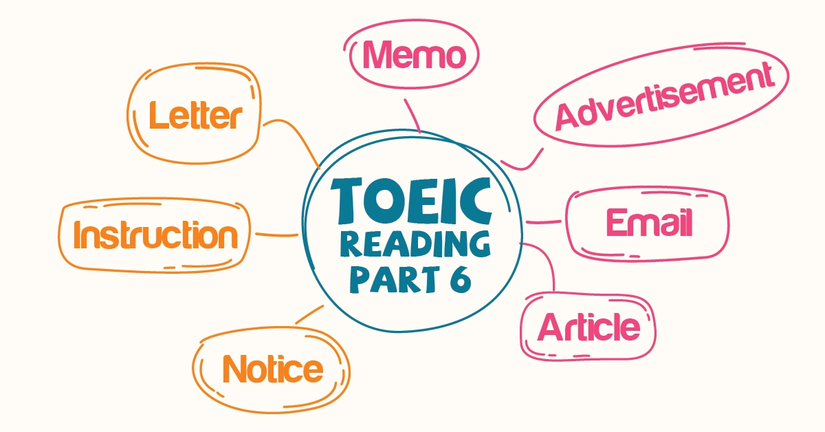 TOEIC Part 6 - Tổng quan phần thi và một số lưu ý