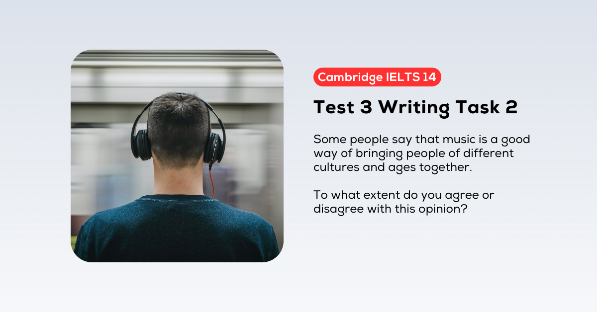 Cam 14, Test 3, Writing Task 2: Bài mẫu và từ vựng