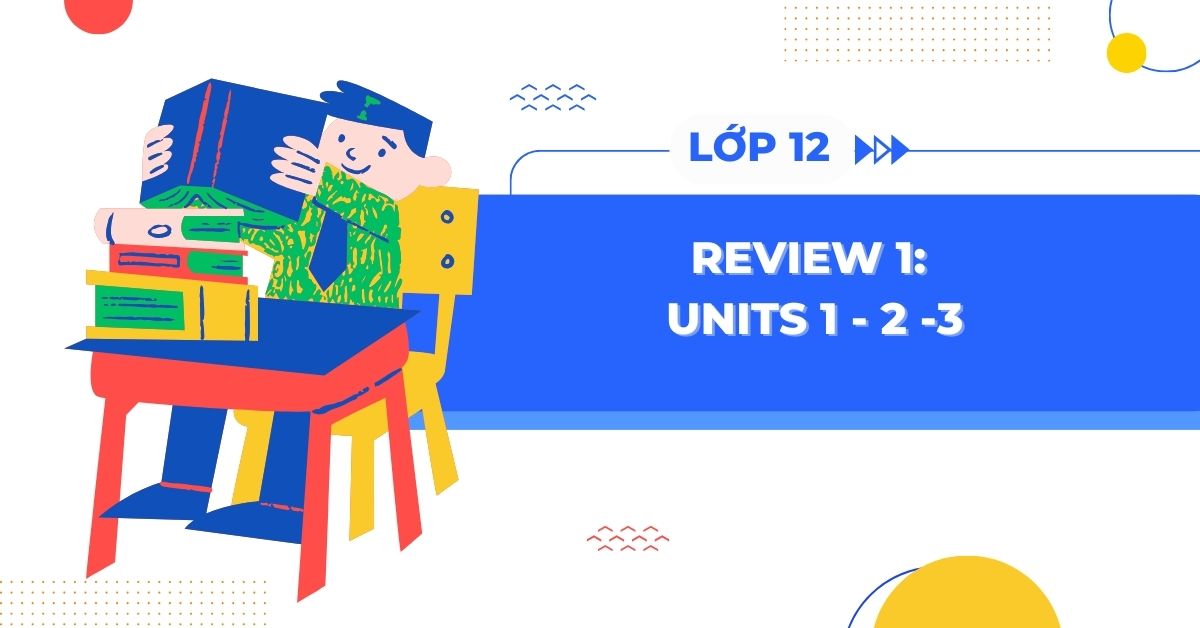 Tiếng Anh lớp 12 Review 1: Units 1, 2, 3 - Sách mới - ZIM Academy
