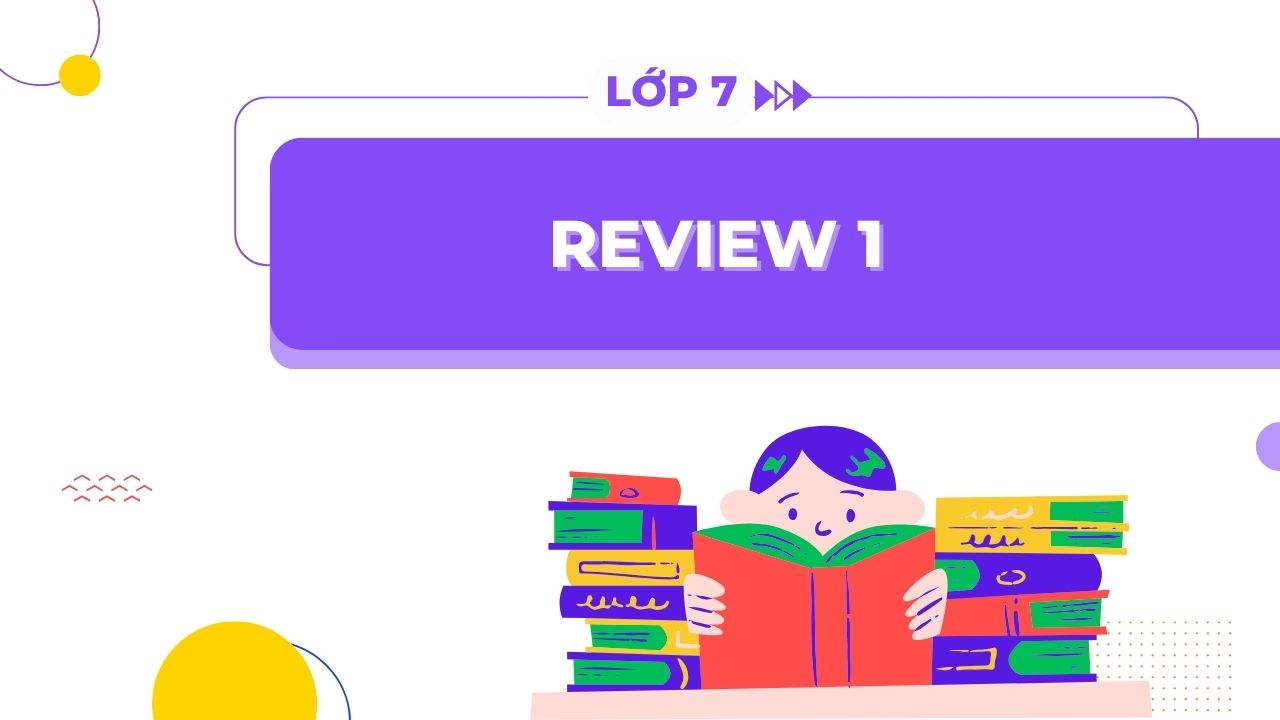 Tiếng Anh lớp 7 Review 1: Unit 1, 2, 3 - Global Success