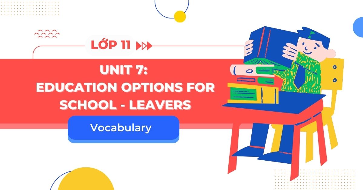 Từ vựng unit 7 lớp 11: Education Options For School Leavers
