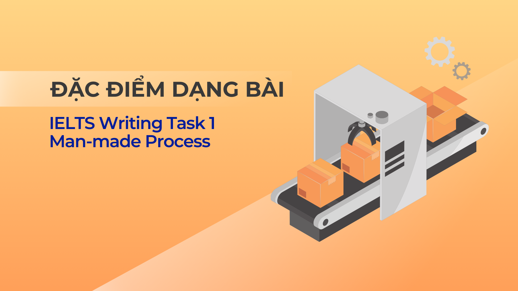 Đặc điểm dạng bài IELTS Writing Task 1 Man-made Process
