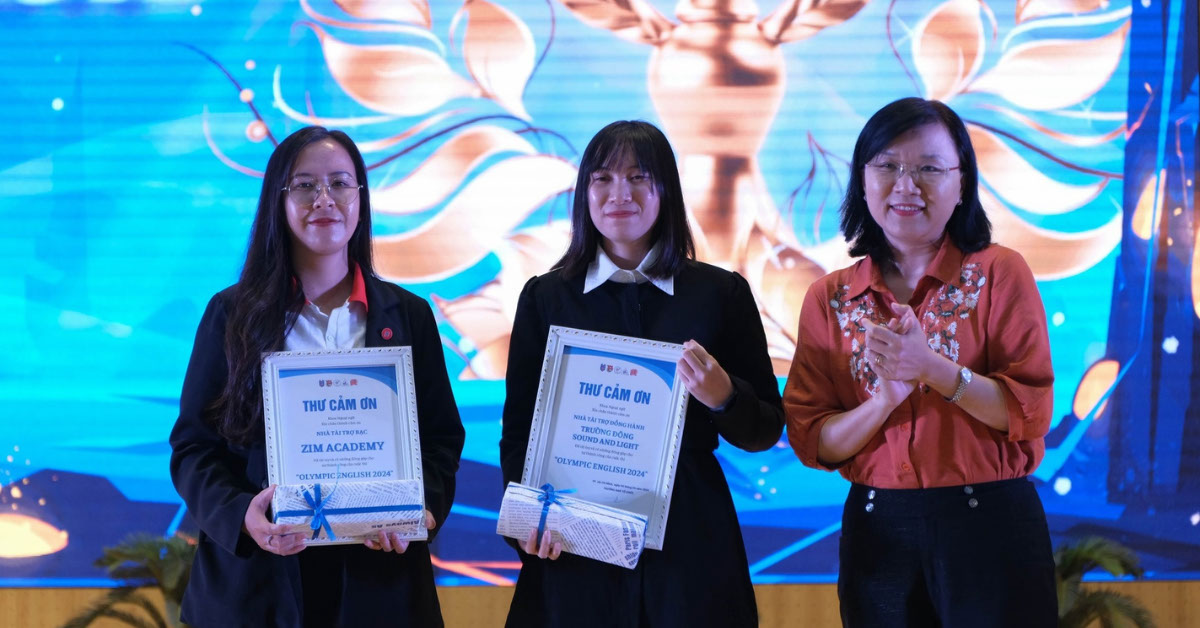 ZIM Academy đồng hành cùng cuộc thi Olympic English 2024