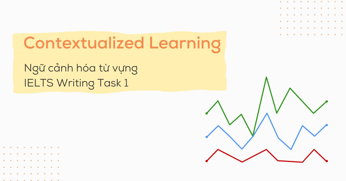 Contextualized Learning | Ngữ cảnh hóa từ vựng Writing Task 1