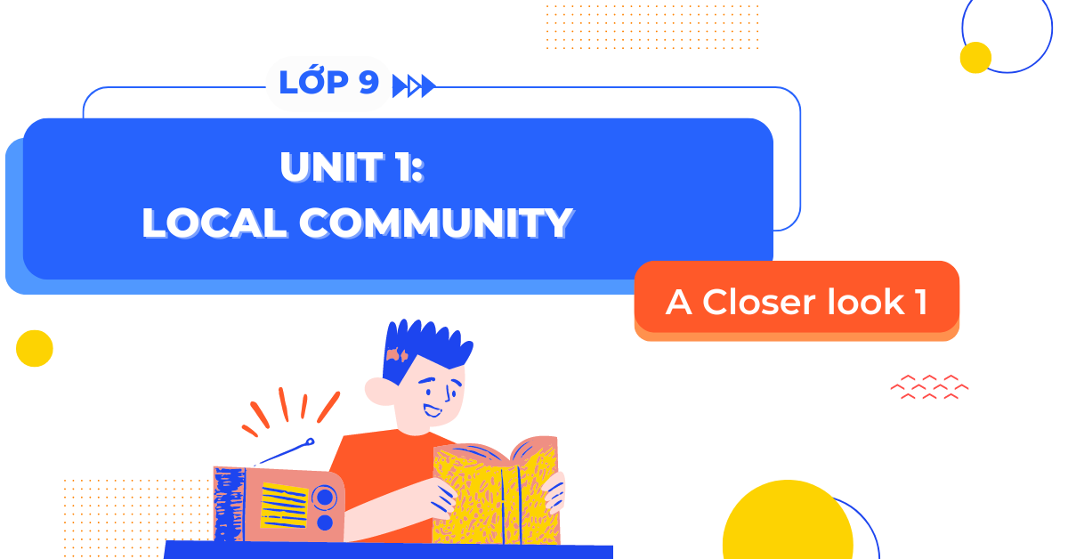 Tiếng Anh lớp 9 Unit 1: A closer look 1 - Trang 10 - Global Success