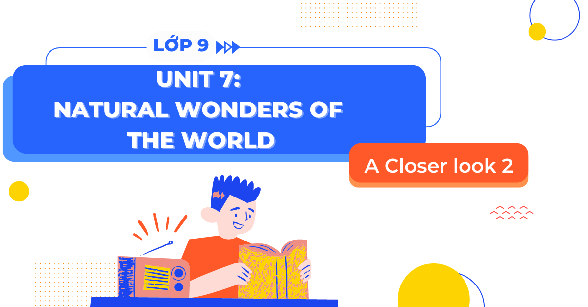 Tiếng Anh lớp 9 Unit 7: A Closer Look 2 - Global Success