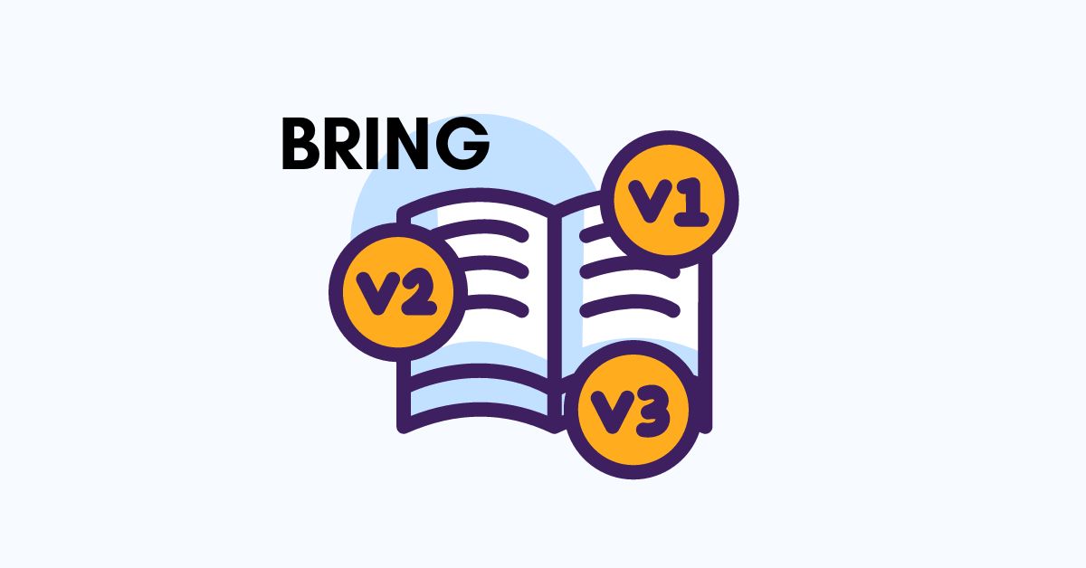 Quá khứ của bring là gì? Cách chia động từ bring V1, V2, V3