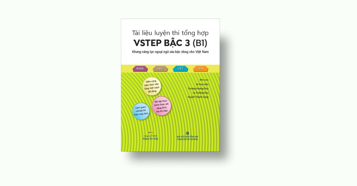 Sách tài liệu luyện thi tổng hợp VSTEP bậc 3: Hướng dẫn sử dụng