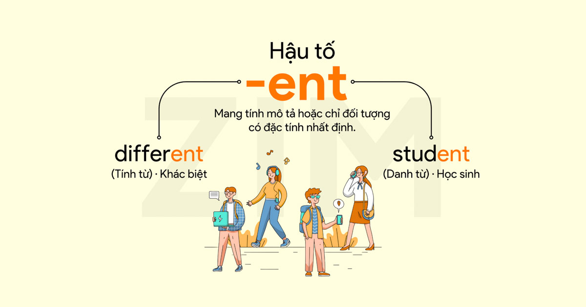 Đuôi -ent là loại từ gì? Vị trí trọng âm & bài tập vận dụng