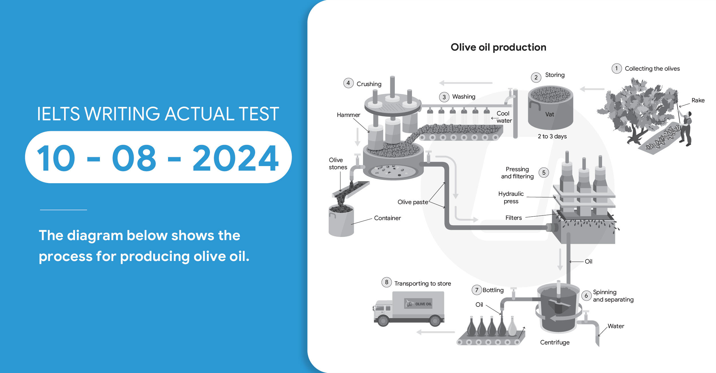 Bài mẫu IELTS Writing Task 1 và Task 2 ngày 10/08/2024
