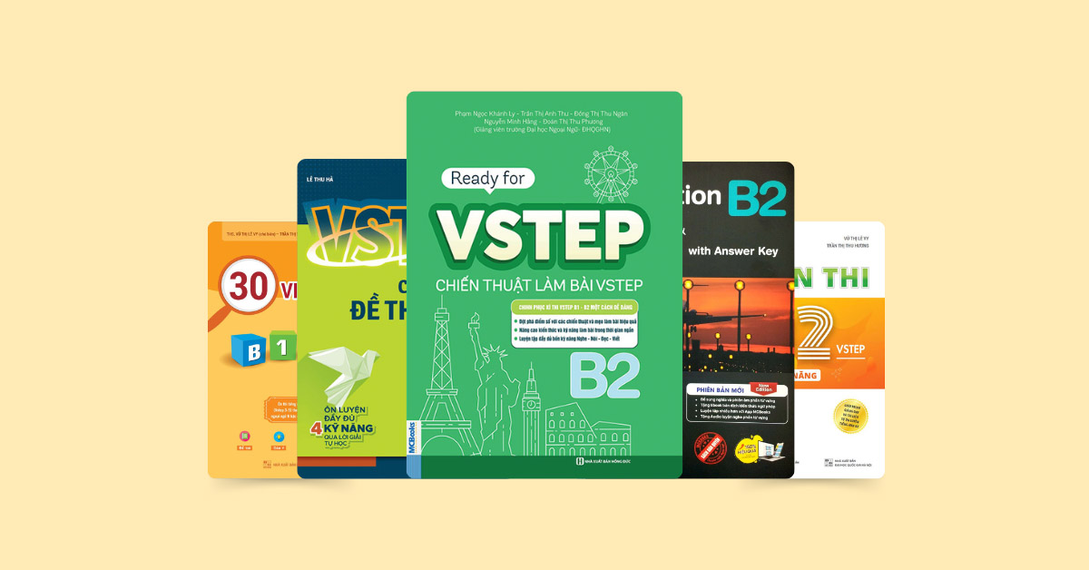 Top 5 tài liệu VSTEP B2 giúp người học tự ôn luyện hiệu quả