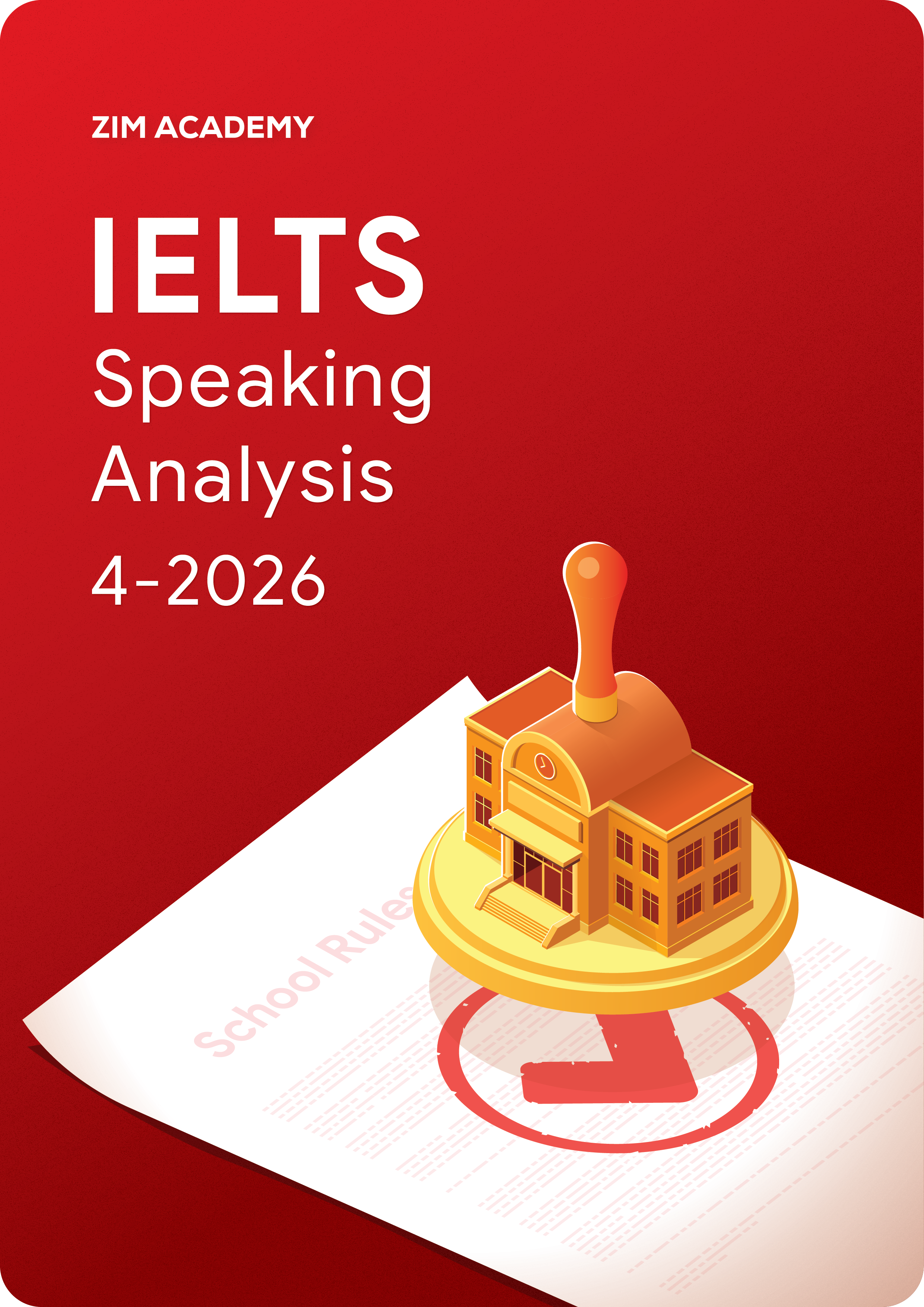 IELTS Speaking Tests Analysis April 2026 - Tổng hợp và giải đề thi ...